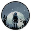 Blue Stargaze Decal - NMS Depot, No Man's Sky Item Database