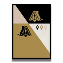 Black & Gold Traveller Poster - NMS Depot, No Man's Sky Item Database