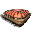 Rounded Flat Stone Roof - NMS Depot, No Man's Sky Item Database