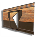 Timber Angled Door (Base) - NMS Depot, No Man's Sky Item Database